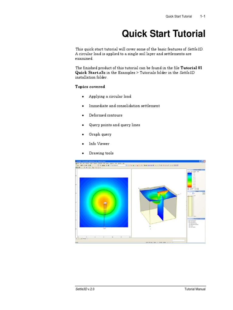 Tutorial 01 Quick Start | PDF | Stress (Mechanics) | Icon (Computing)