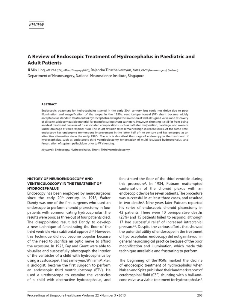 Hidrosefalus | PDF | Cerebrospinal Fluid | Surgery