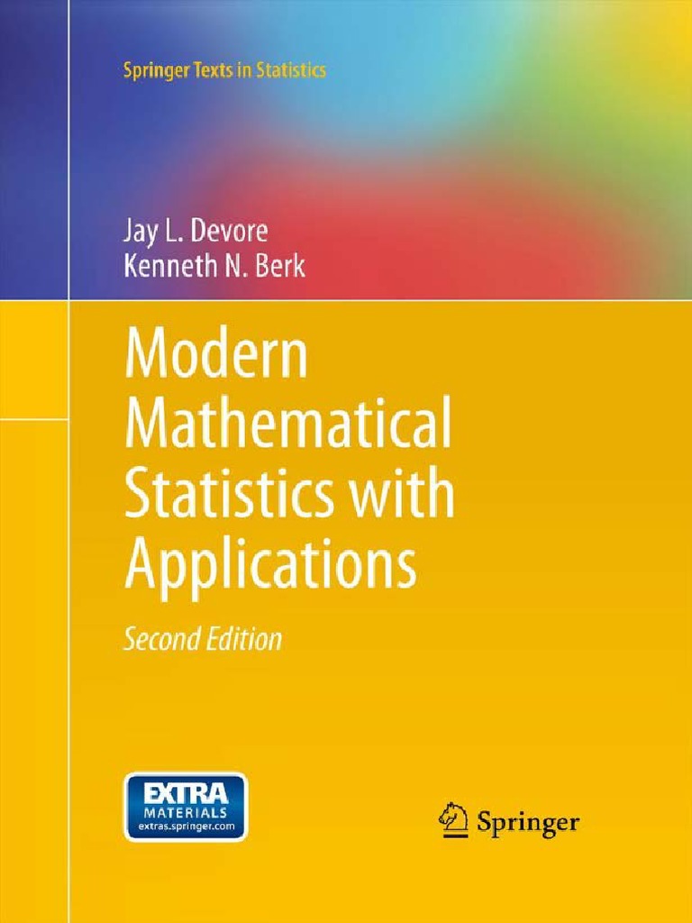 Modern Mathematical Statistics With Applications (2nd Edition) | PDF ...