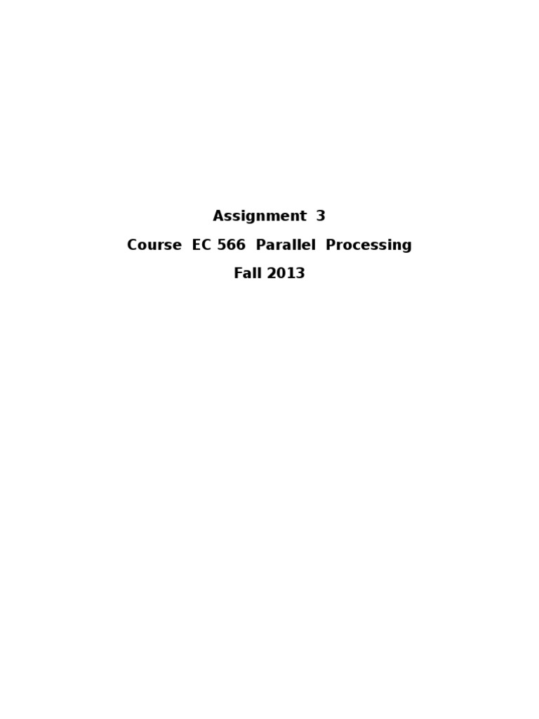 Parallel Processing Pdf Parallel Computing Teaching Mathematics