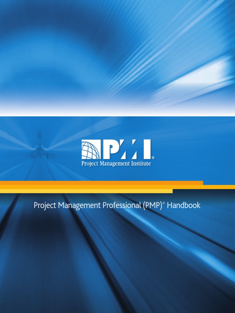 Project Management Professional (PMP) Handbook | PDF | Project ...
