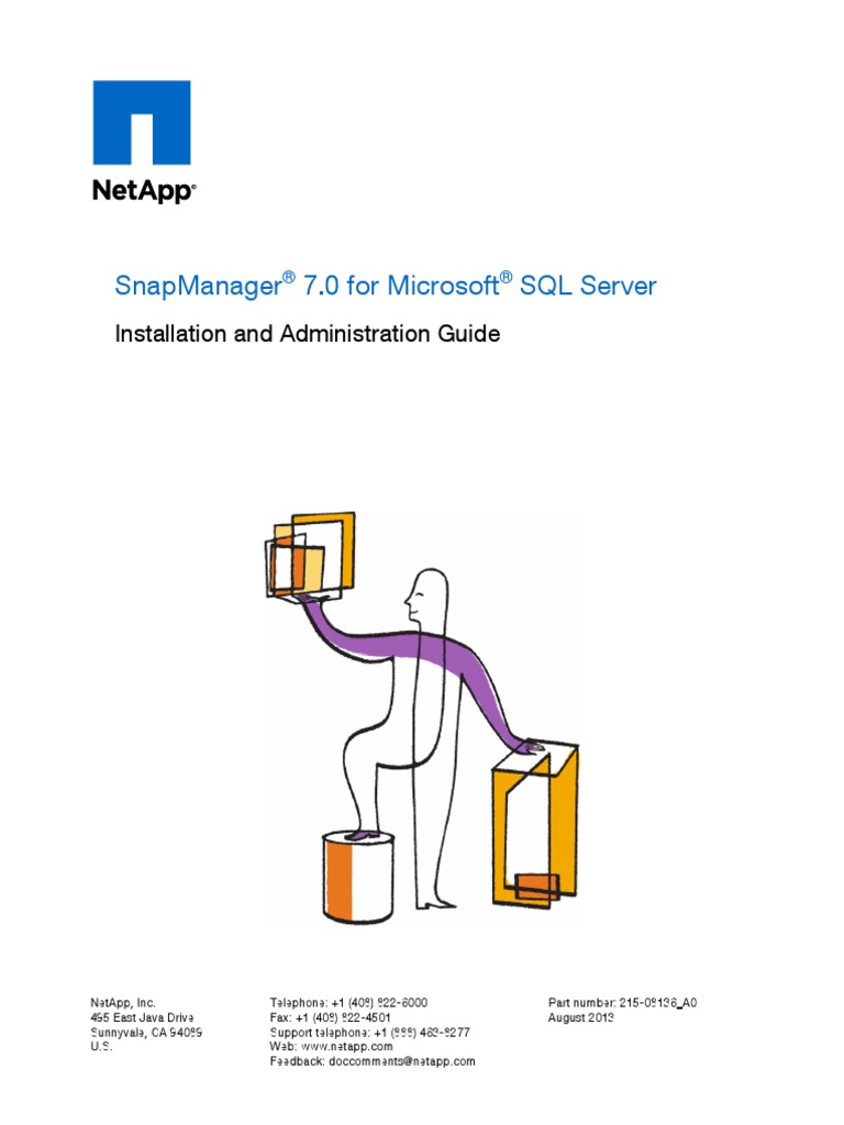 SnapManager 70 For Microsoft SQL Server | PDF | Microsoft Sql Server | Databases