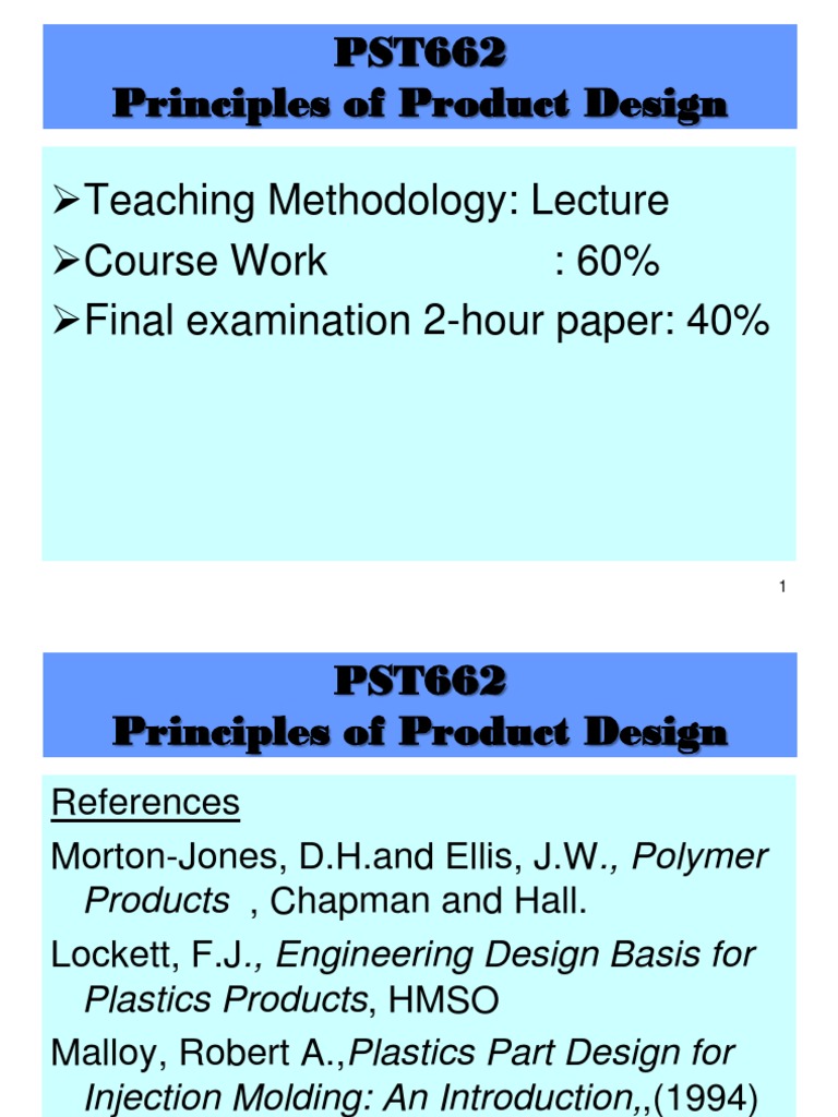 Product Design For Plastic Technology | Download Free PDF | Viscosity ...