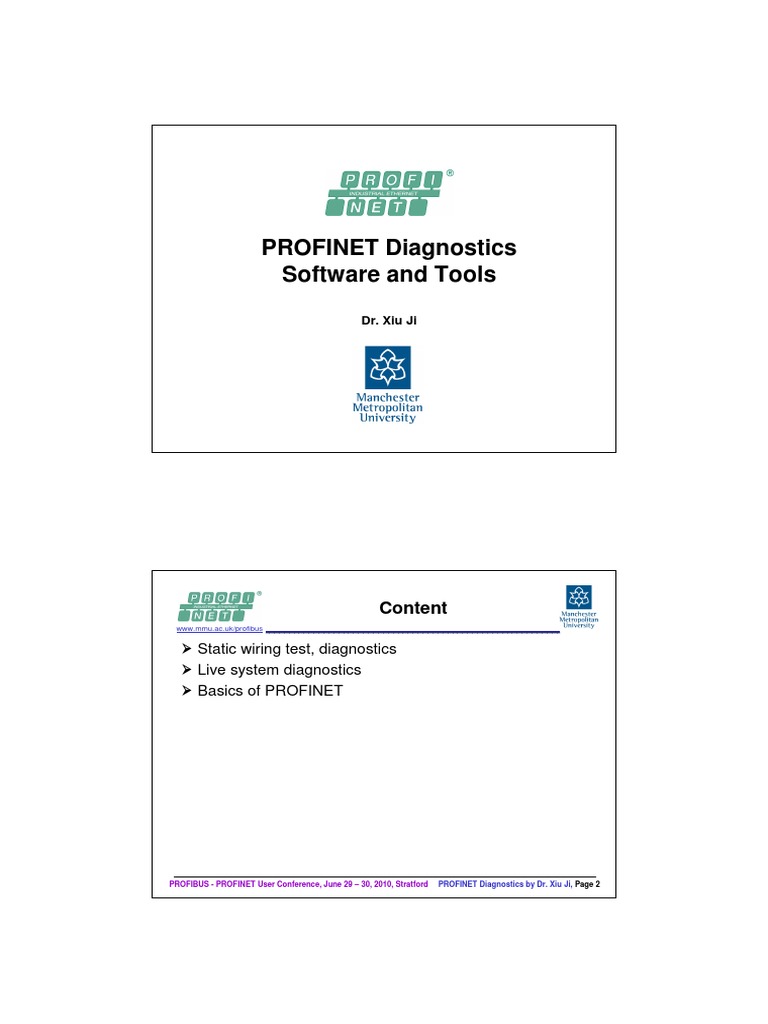 Profinet Diagnostic | PDF | Electrical Connector | Network Switch