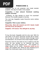 Pinocchio (Script) | PDF | Pinocchio