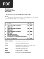 Quotation Format | PDF | Cargo | Logistics