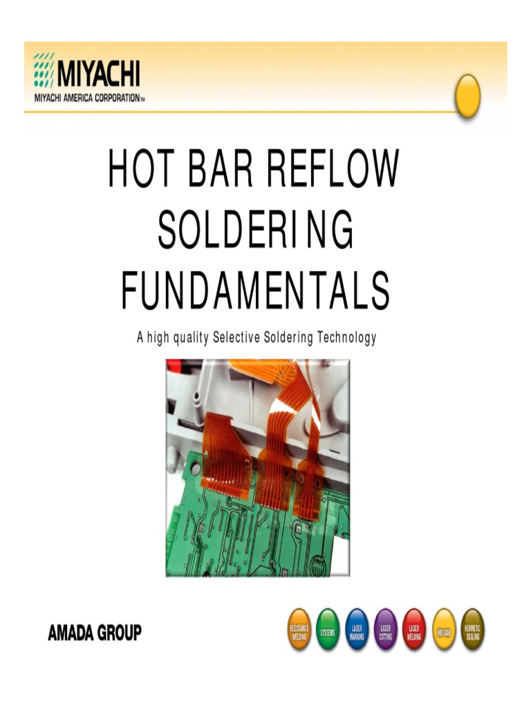 Hot Bar Reflow | PDF | Soldering | Printed Circuit Board