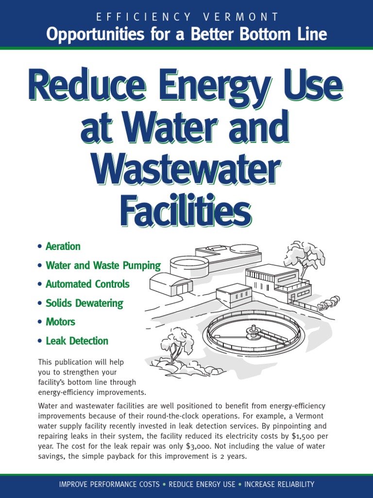 Energy Efficiency for Wastewater Facilities | PDF