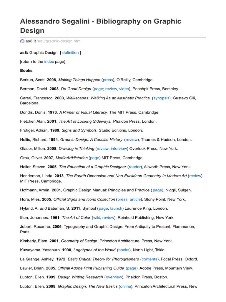 Bibliography On Graphic Design | PDF | Adobe Photoshop | Graphic Design