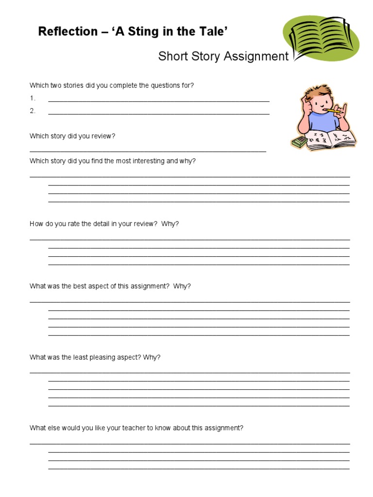 Short Story Assignment Reflection | PDF