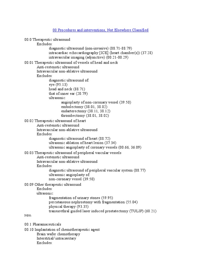 Therapeutic Ultrasound Procedures Overview | PDF | Medical Imaging ...