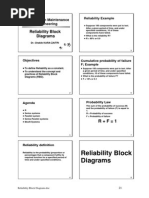 Reliability Block Diagrams | PDF | Reliability Engineering | Systems Theory