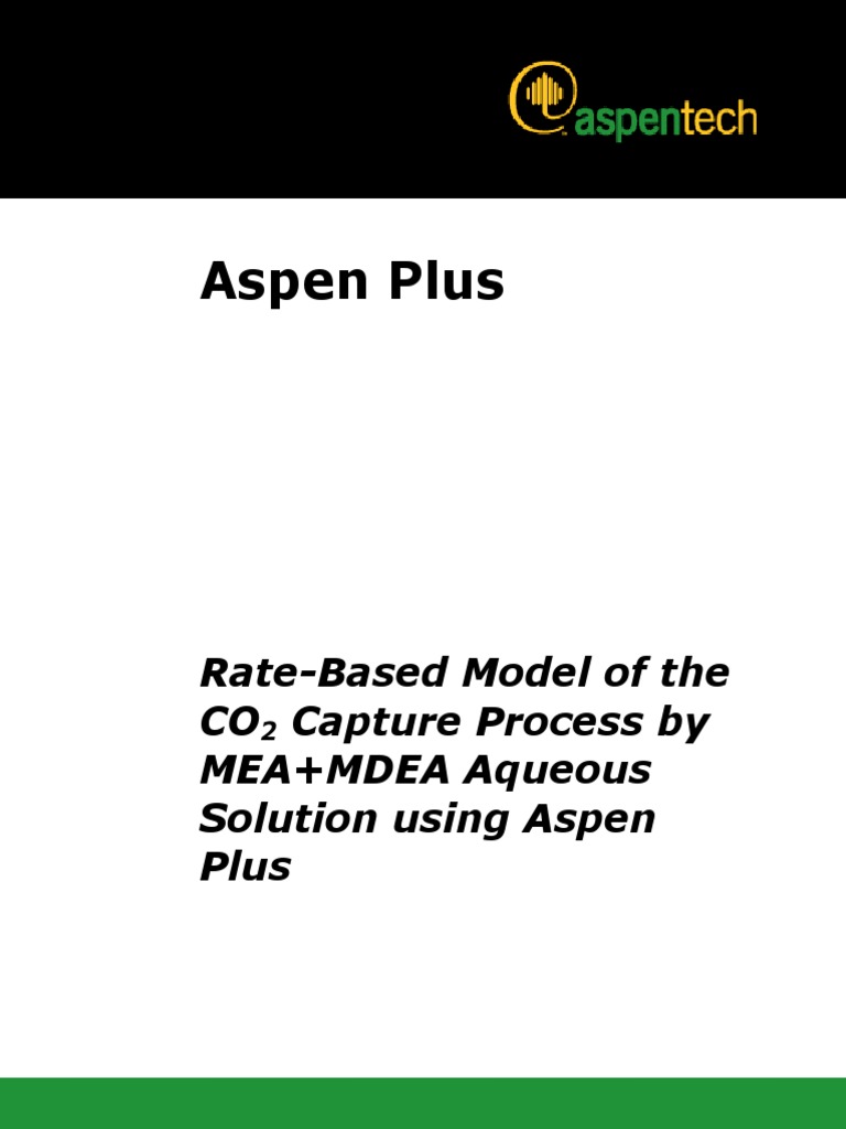 Rate Based MEA MDEA Model | PDF | Chemical Equilibrium | Solubility