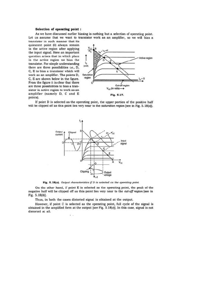Selection of Operating Point | PDF