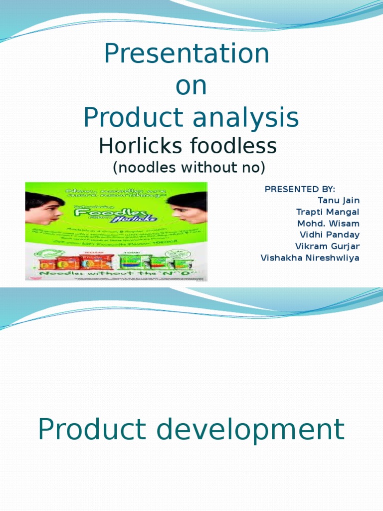 Horlicks Foodles | PDF | Brand | Food And Drink