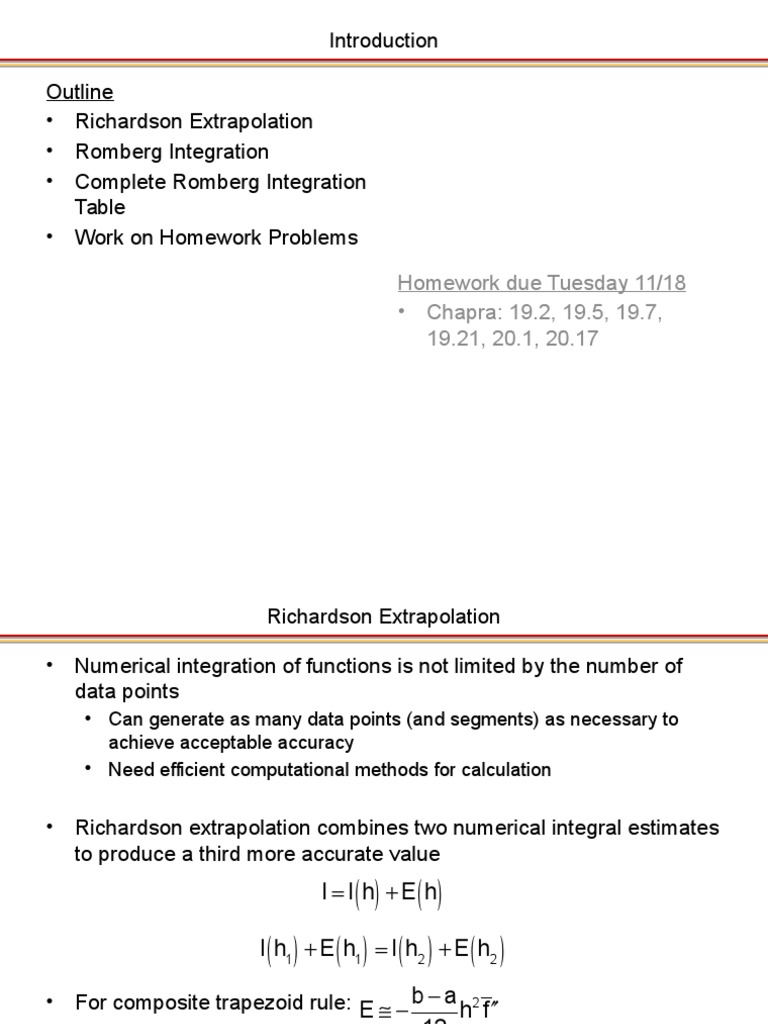Numerical Integration Techniques Explained | PDF