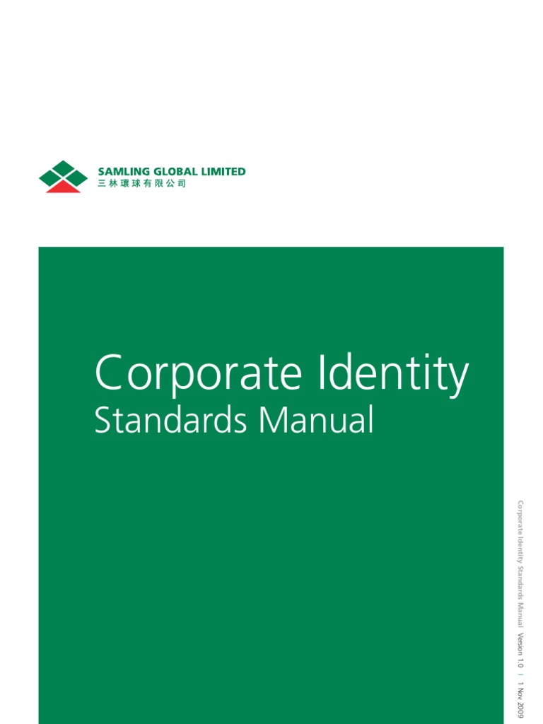 Samling Corporate Identity Manual | PDF | Logos | Brand