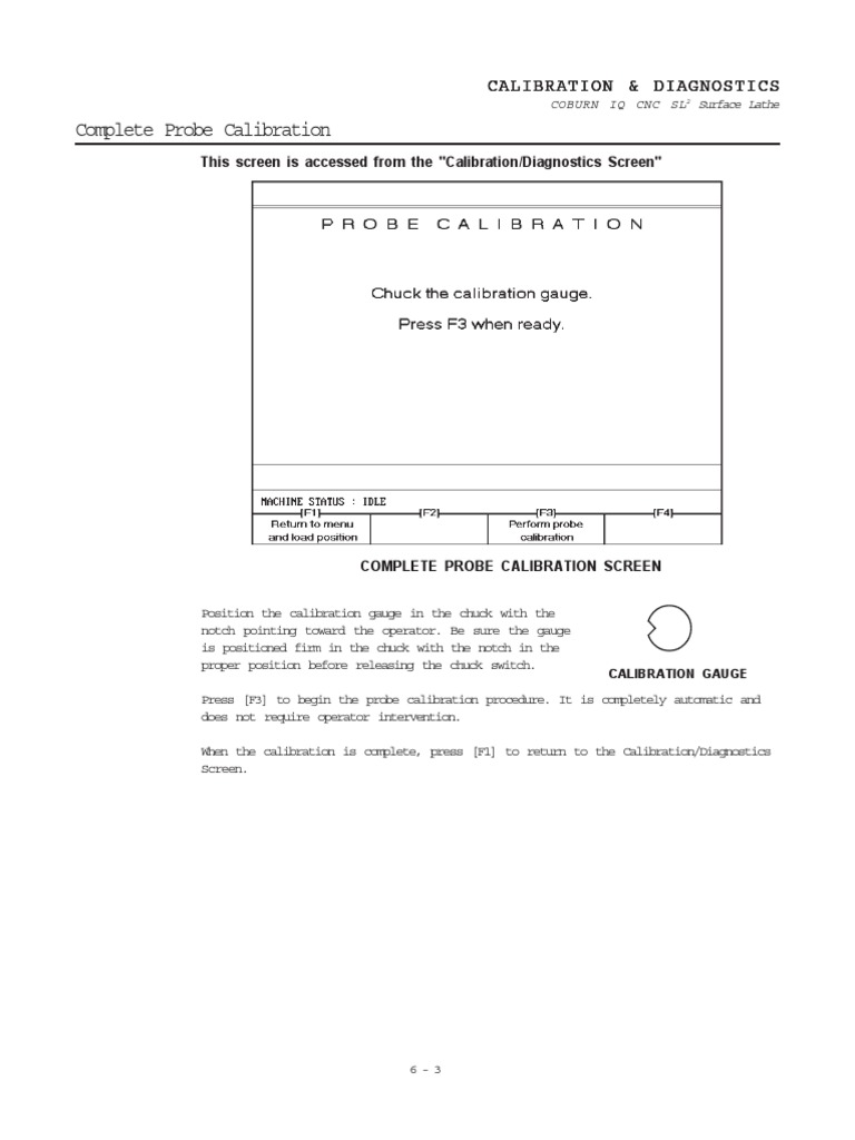 SL-2 Calibration Procedures | PDF | Calibration | Screw