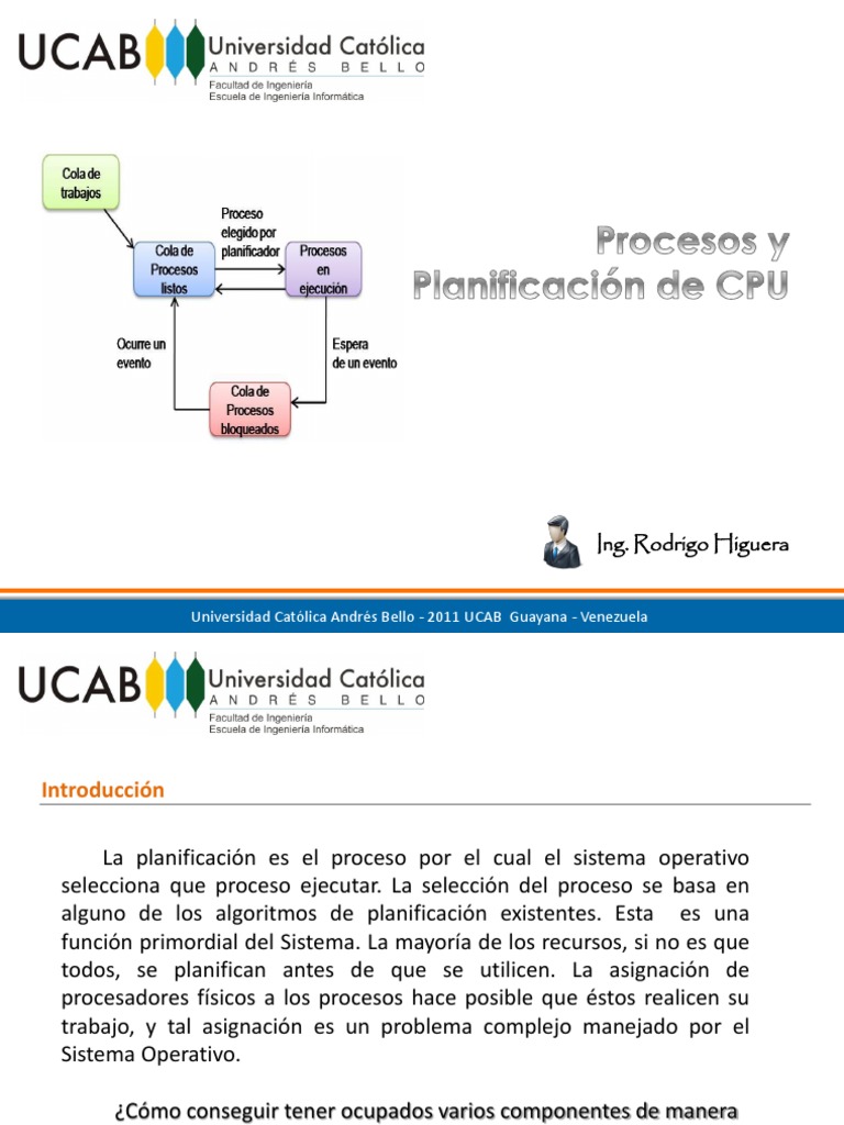 Planificación Cpu Pdf Pdf Hilo Computación Sistema Operativo