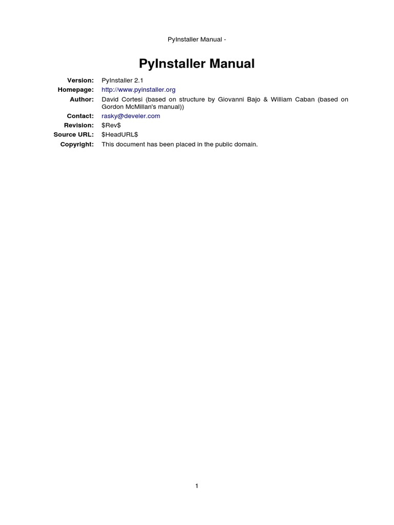 How To Install PyInstaller | PDF | Command Line Interface | Library (Computing)