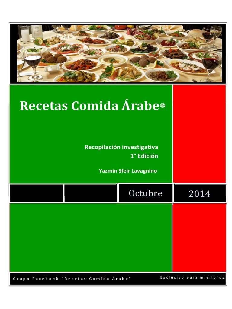 Primer Compilado Recetas Comida Arabes | PDF | Cilantro | Panes