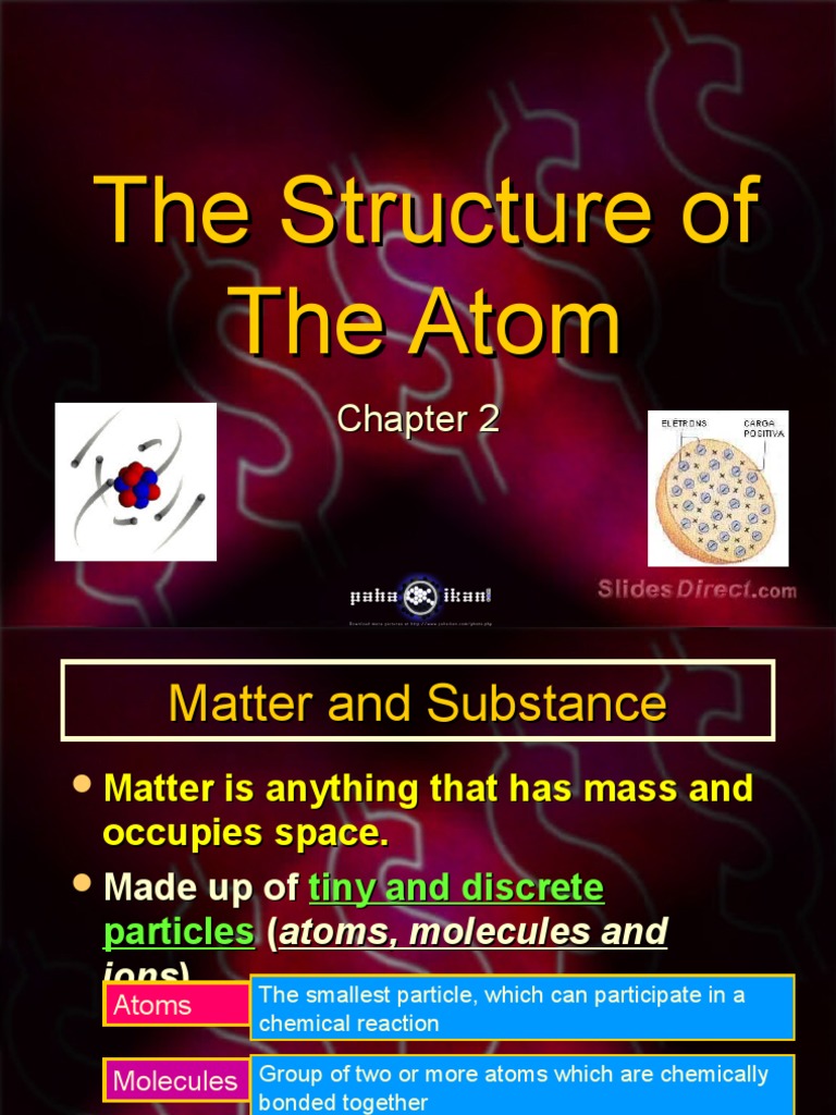 Structure of Atom | PDF | Atomic Nucleus | Atoms