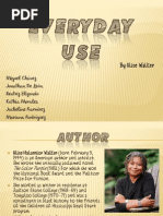 Everyday Use by Alice Walker | PDF