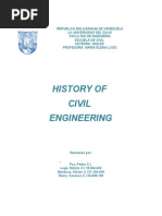 History of Civil Engineering Timeline | PDF | Social Science | Art