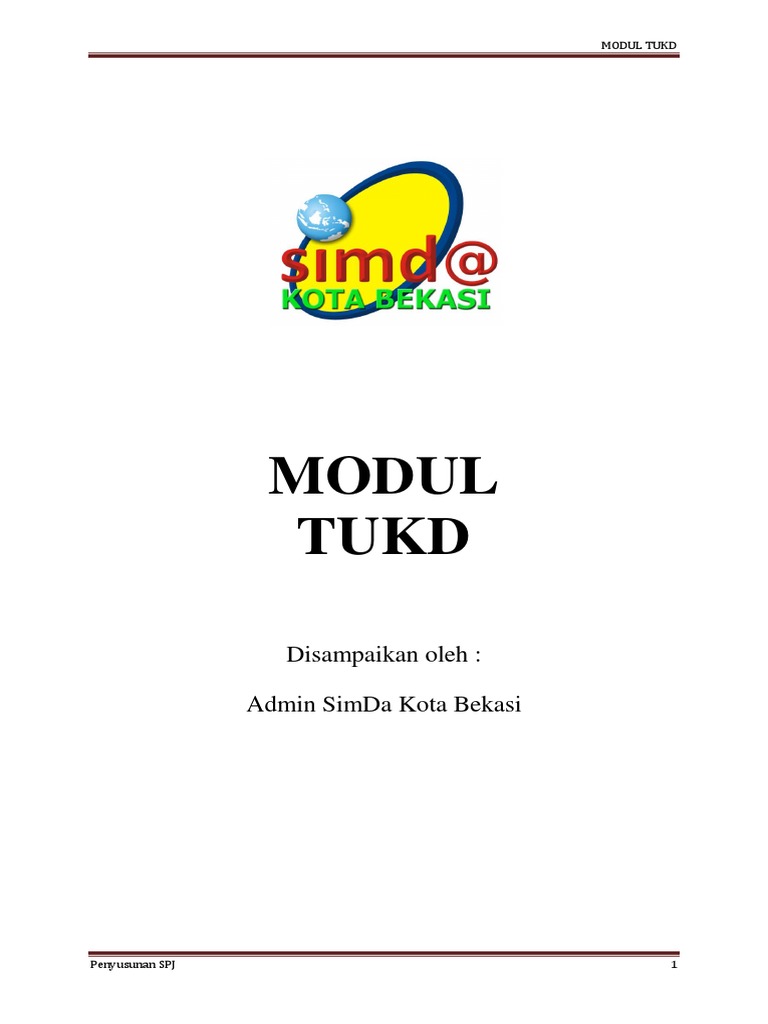 MODUL SPJ SimDa 2.7 | PDF