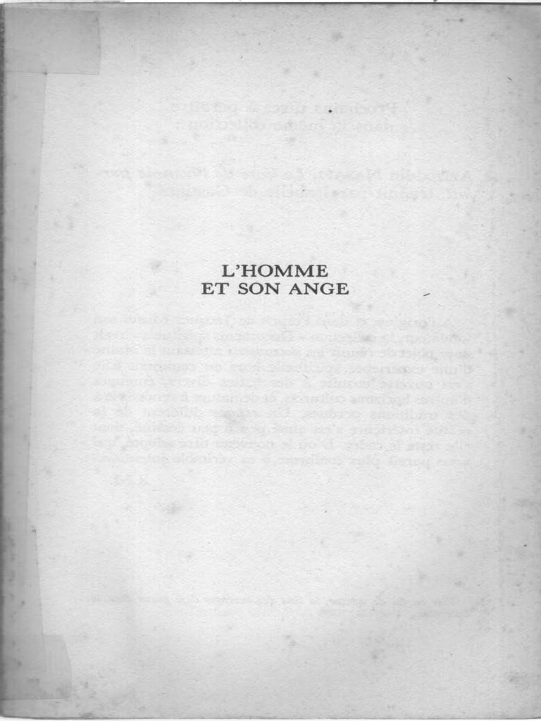 (Henry Corbin) L'Homme Et Son Ange | PDF