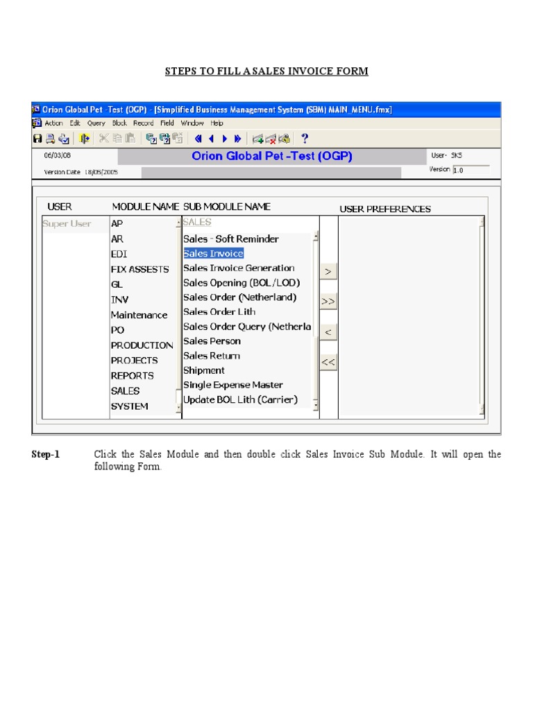 How to Fill a Sales Invoice Form | PDF | Exchange Rate | Invoice