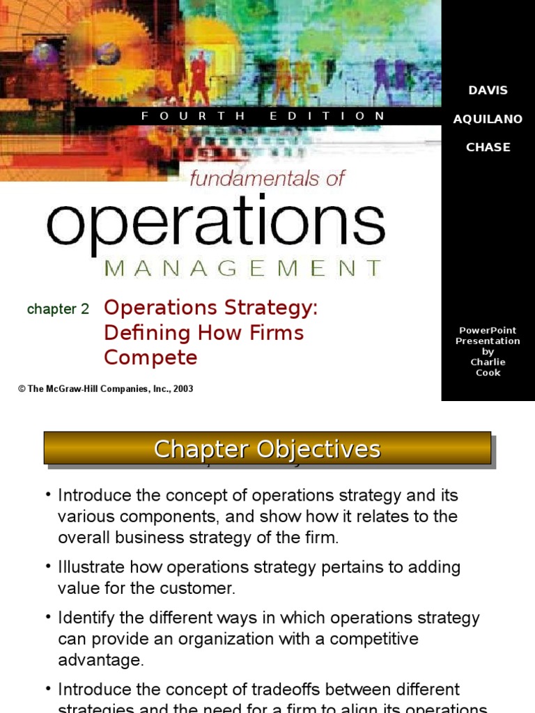 Operations Strategy Chapter2 PDF | PDF | Operations Management ...