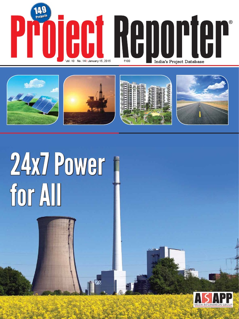 Project Reporter JAN15 | PDF | Punjab | Renewable Energy