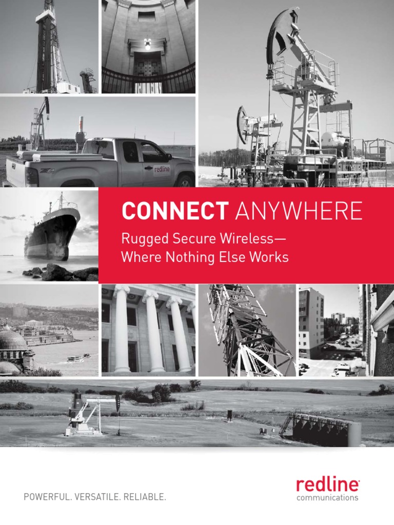 Redline Systems Overview Brochure PDF | PDF | Wireless | Scada