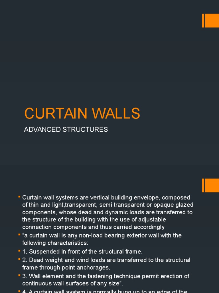 Curtain Wall Systems | PDF | Wall | Framing (Construction)