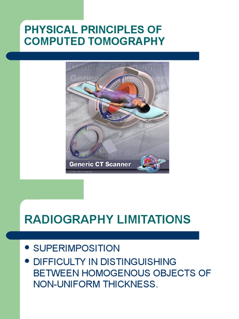 Physical Principles of Computed Tomography | PDF | Science ...