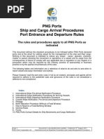 SBMA Port Procedures | PDF | Port | Maritime Pilot