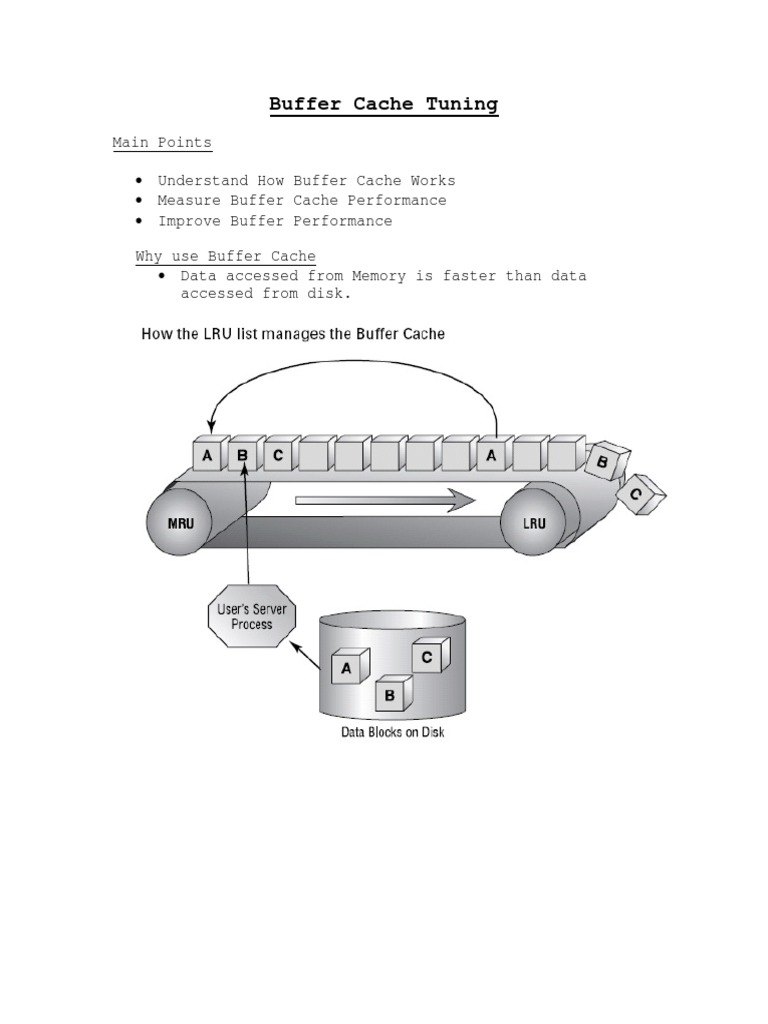 02 - Buffer Cache Tuning | PDF | Cache (Computing) | Data Buffer 02 - Buffer Cache Tuning | PDF | Cache (Computing) | Data Buffer