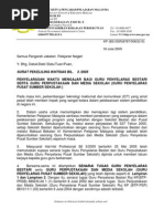 Contoh Surat Litup Ke PPD | PDF