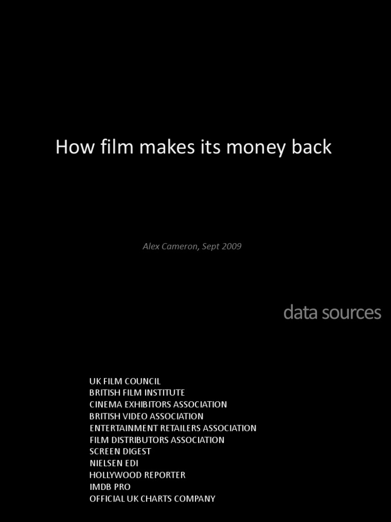 How Films Generate Revenue Streams | PDF | Movie Theater | Music Industry