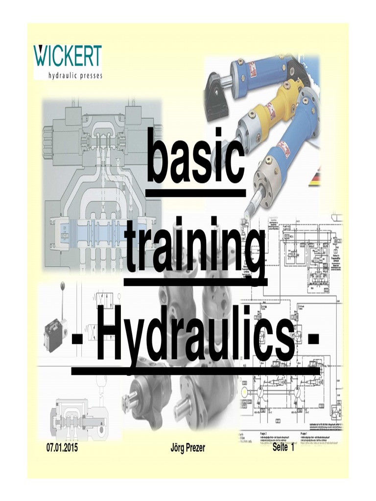 Basic Training Hydralic | PDF | Valve | Pump