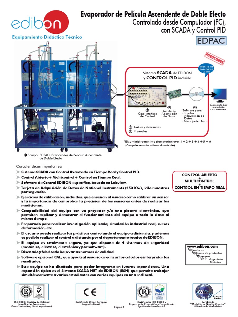EDPAC | PDF | Scada | Adquisición de datos