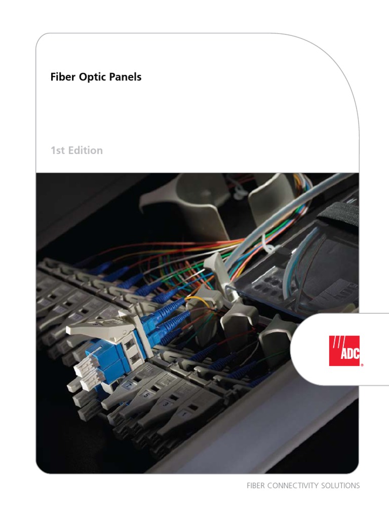 ADC - Fiber Optic Panels PDF | PDF | Optical Fiber | Cable