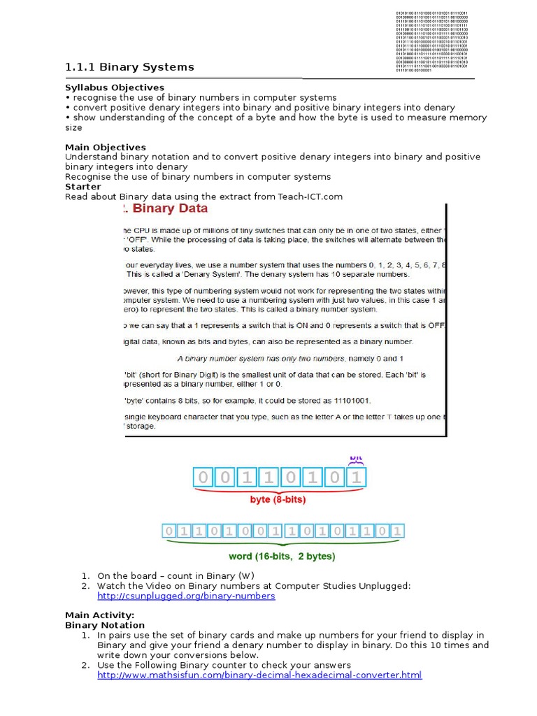 1 1 1 Binary Systems | Download Free PDF | Computer Data Storage | Usb Flash Drive