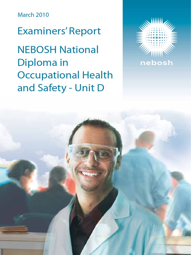 March 2010 IDip Unit ID | PDF | Occupational Safety And Health | Safety