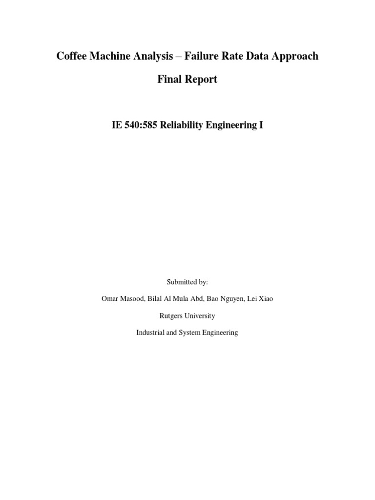 Report Reliability | PDF | Electrical Connector | Reliability Engineering