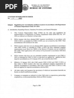 BOC Accreditation Requirements for Importers | PDF | Customs | Lease
