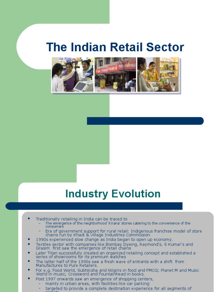 Evolution of India's Retail Sector | PDF | Grocery Store | Retail