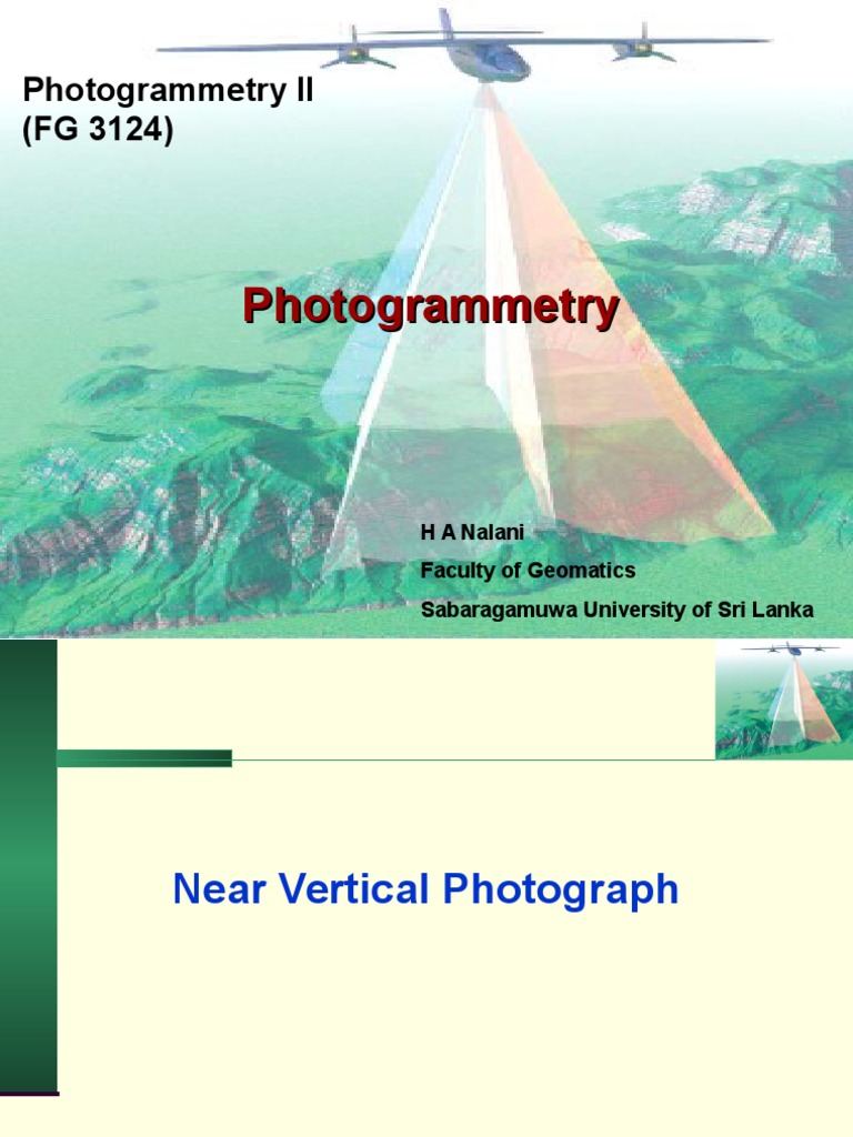 Vertical Aerial Photography Overview | PDF | Aerial Photography ...