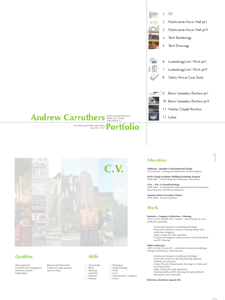 Andrew Carruthers | PDF | Architect | Design